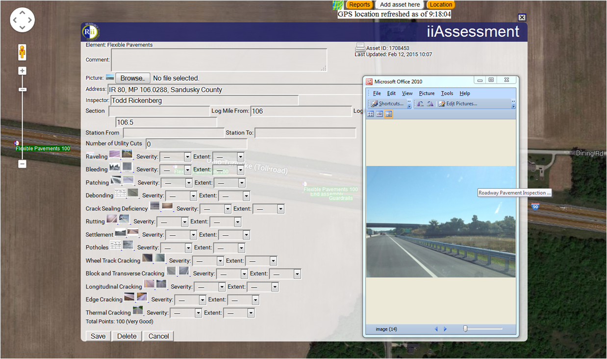 Pavement & Structural Assesment Software